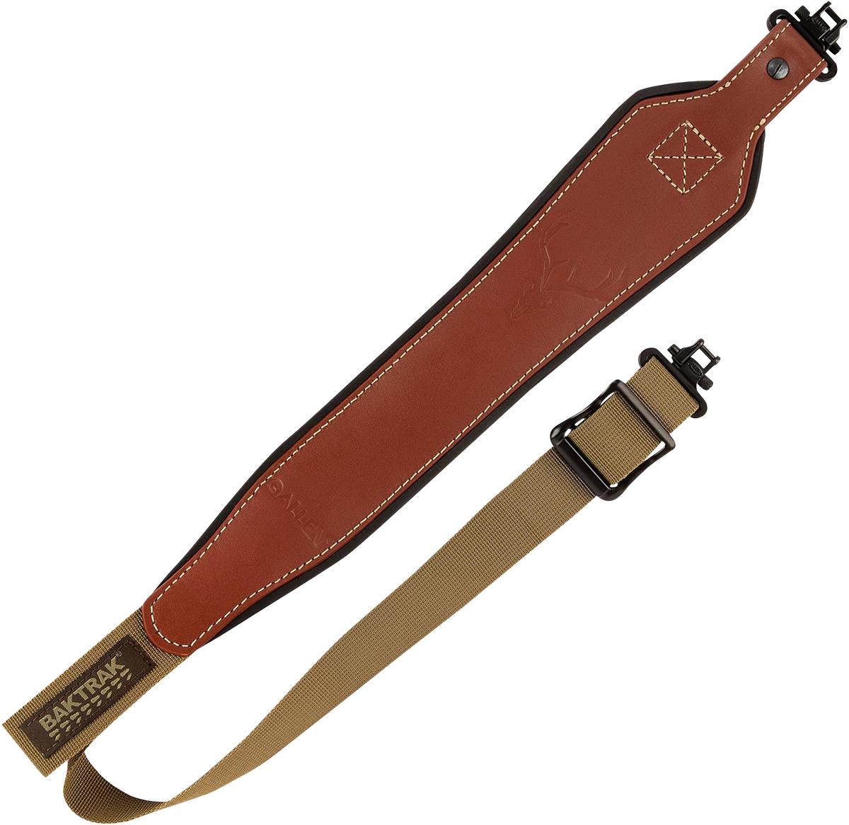 Allen 8391 BakTrak Brown Leather/BakTrak Adjustable Rifle/Shotgun ...